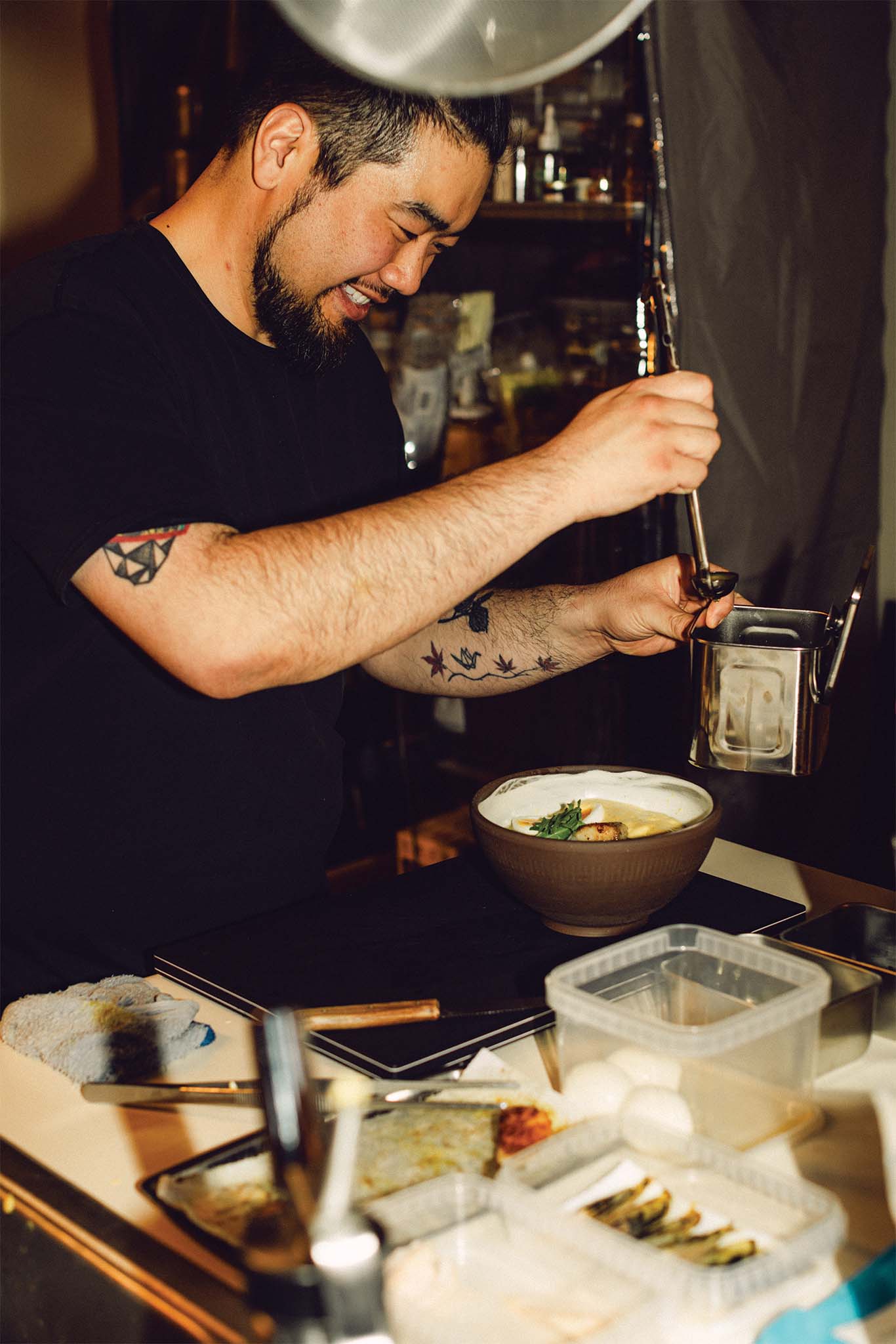Inside Chef David Wang's Innovative Ramen Club - Après